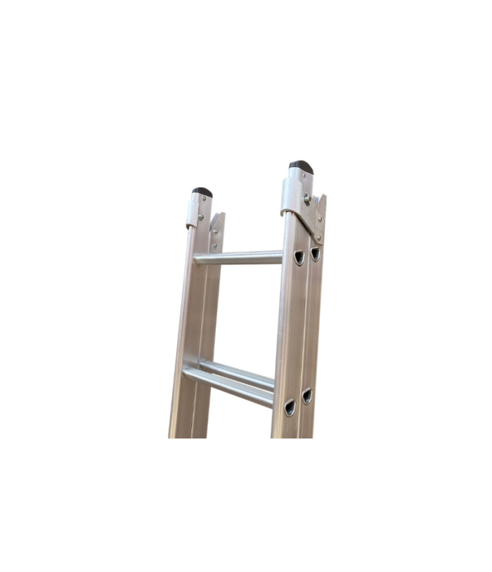 Medium Duty Step Extension Ladder - Aluminium - 2.4M - 4.2M - EPACON ...