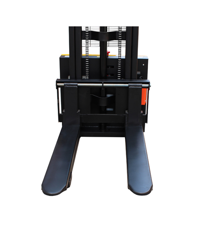 1.5T Fully Electric Stacker With Adjustable Forks - EPACON SUPPLIES