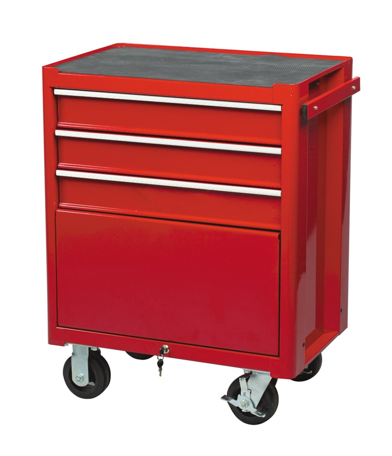 Kennedy Red 3-drawer Professional Roller Cabinet - EPACON SUPPLIES