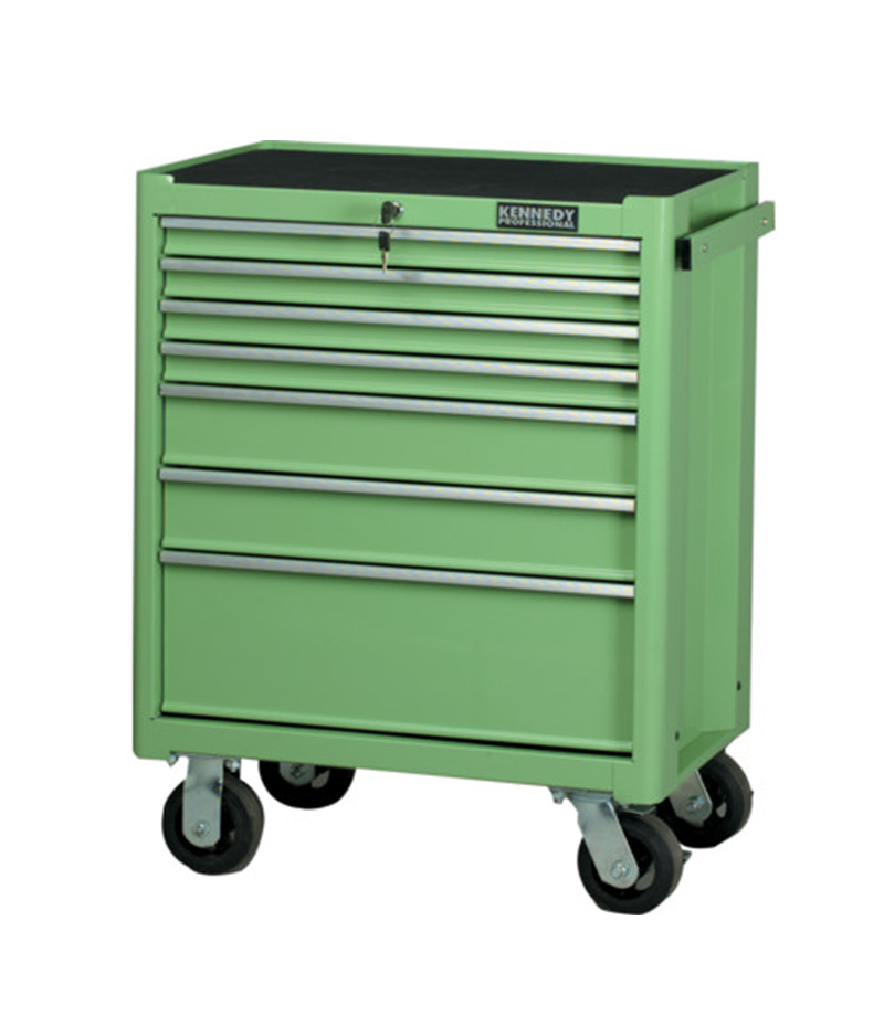 Green 7-drawer Professional Roller Cabinet - EPACON SUPPLIES