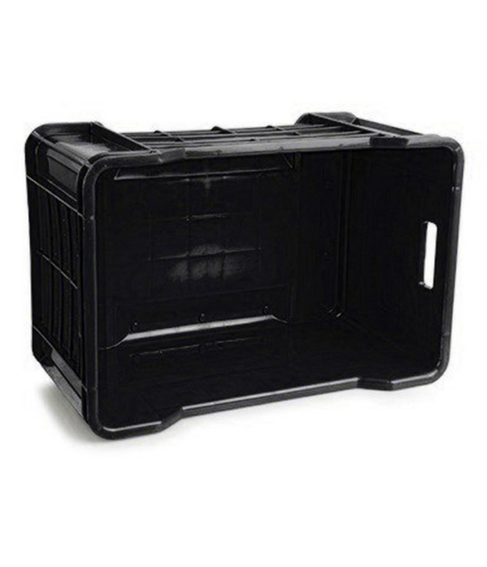 Agri/Meat Crate - Solid Sides And Base - Recycled Material - Black ...