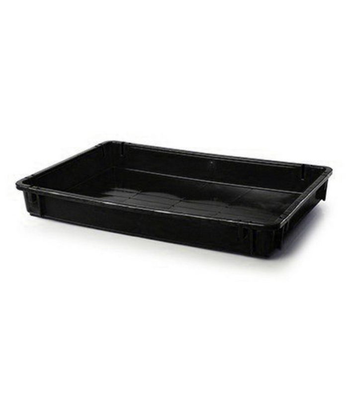 Berry Crate - Vented Sides And Base - Recycled Material - Black ...