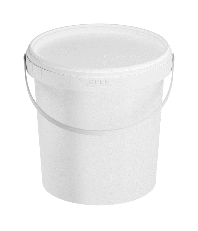 10 Litre Fino Bucket - White - EPACON SUPPLIES