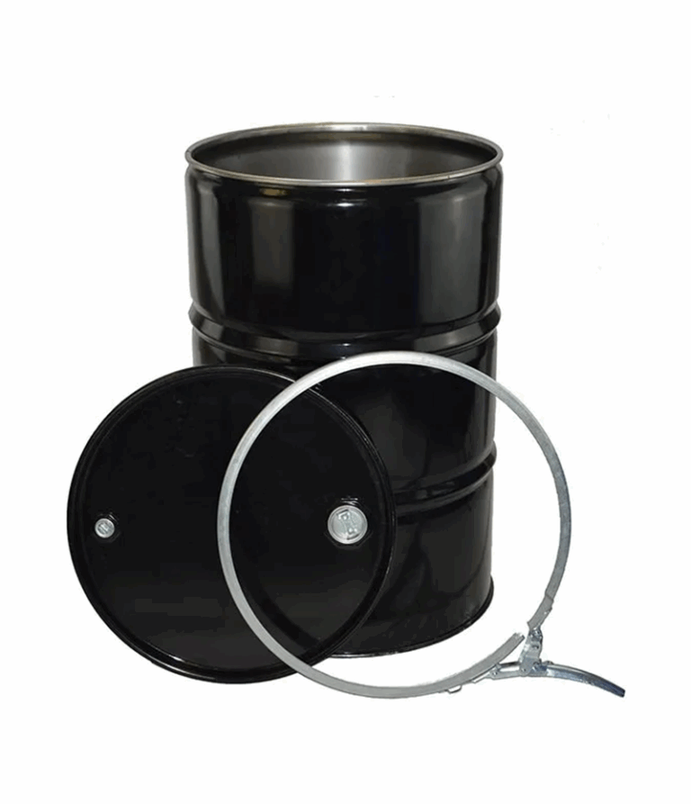 210L Open Top Steel Drum With Lid and Ring - Reconditioned - EPACON ...