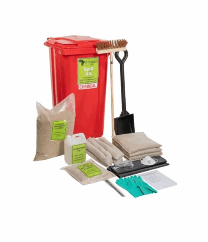 240l Chemical Wheelie Bin Spill Kit - EPACON SUPPLIES