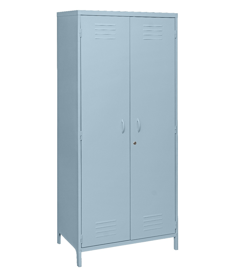 Double Wardrobe Diamond Soft Blue - NO STOCK - EPACON SUPPLIES