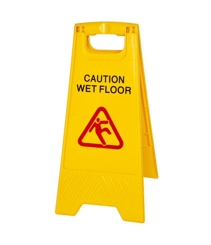 Wet Floor Sign - Yellow Background - EPACON SUPPLIES