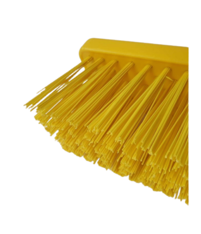 Hygienic Broom 300mm Head Only Hard Yellow - EPACON SUPPLIES